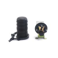 China 48FO Optical Splice Closure Fiber Dome Enclosure 1 In 3 Out Dustproof  Waterproof for sale