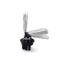 China 144F Capacity Fiber Optic Splice Closure Black Heat Sealing Cap Type 3 In 3 Out for sale