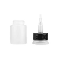 China Push-type 60ML Fiber Optic Mini Alcohol Bottle Plastic Leak Proof for sale