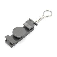 China High-strength Stainless Steel Drop Wire Clamp with Beveled End for Cable Protection for sale