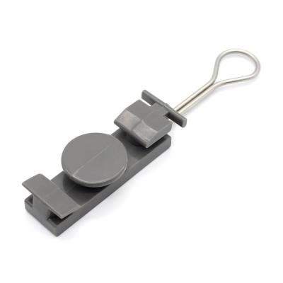 China High-strength Stainless Steel Drop Wire Clamp with Beveled End for Cable Protection for sale