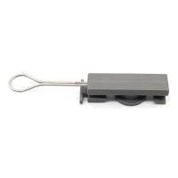 China High-strength Stainless Steel Drop Wire Clamp with Beveled End for Cable Protection for sale
