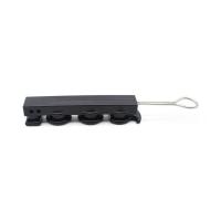 China S Fix Type Fiber Drop Wire Clamp for Telecommunications and Electrical Systems for sale