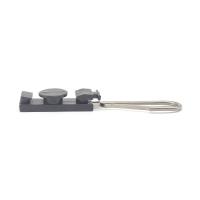 China Outdoor S Type Anchor Rope Clamp Drop Wire Tension Clamp With Flat Open Hook for sale