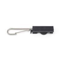 China Outdoor S Type Anchor Rope Clamp Drop Wire Tension Clamp With Flat Open Hook for sale