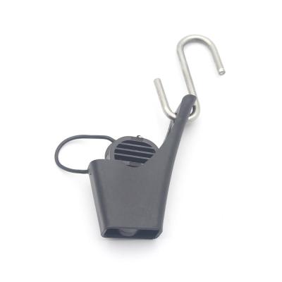 China ABS Plastic Fiber Drop Wire Clamp High Tension Q235 Hot Dip Galvanized Steel for sale