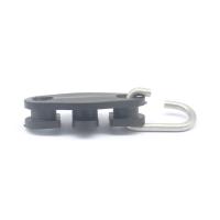 China FTTH ABS Cable Drop Anchor Clamp High Tension Galvanised Steel for sale