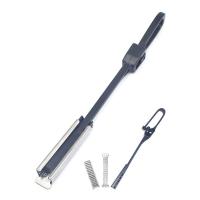 China Fiber Drop Wire Suspension Clamp Flat Wedge shaped securing Galvanised for sale