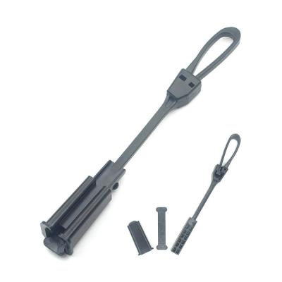 China Nylon PA6 Drop Wire Tension Clamp Plastic 2-8mm Diameter UV Resistant for sale