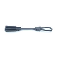 China Nylon PA6 Drop Wire Tension Clamp Plastic 2-8mm Diameter UV Resistant for sale