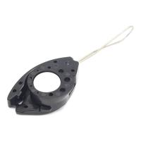 China FTTX Self Adjustable Fiber Drop Wire Clamp For Flat Round Drop Cable for sale