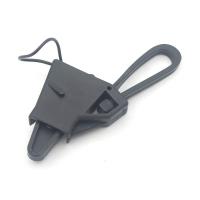 China Outdoor Single Suspension Cable Clamp Flat Drop Cable Clamp Thermoplastic Handle for sale
