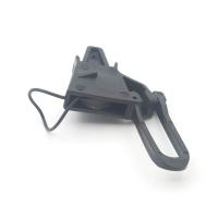 China Outdoor Single Suspension Cable Clamp Flat Drop Cable Clamp Thermoplastic Handle for sale