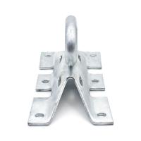 China Hot Dip Galvanized Fiber Optic Anchor Hook For ABC Cable Pole for sale