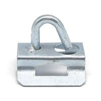 China Galvanized Steel Draw Hook Bracket Pole Mounted Fix Tension Clamps for sale