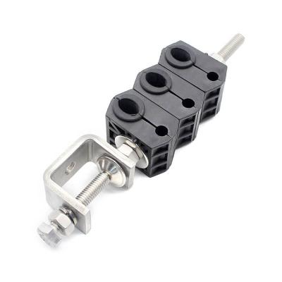 China HUAWEI Rubber Sleeve Fiber Optic Feeder Clamp Outdoor Use for sale
