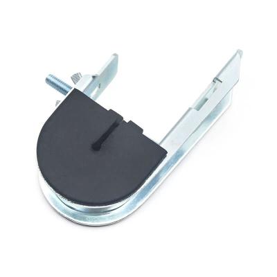 China J Hook Galvanized steel Suspension Clamp 5-8mm 8-12mm 10-15mm for ADSS for sale