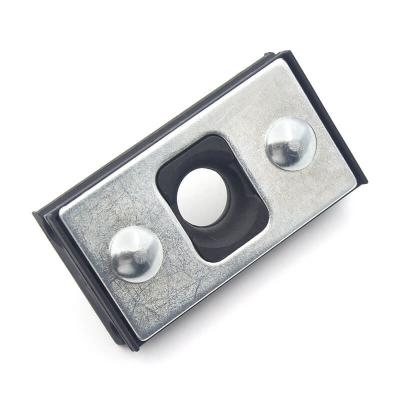 China FTTH Figure-8 Cables Suspension Clamp Hot Dip Galvanized For Installation for sale