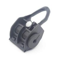 China Nylon Rubber Fiber Drop Wire Clamp 5-8mm Diameter DS For Round Flat Cable for sale