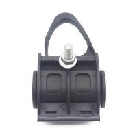 China Nylon Rubber Fiber Drop Wire Clamp 5-8mm Diameter DS For Round Flat Cable for sale