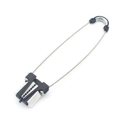 China Fiber Optical ADSS Cable Drop Tension Clamp To Fasten And Support for sale