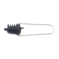 China UV Resistant Plastic Aluminum ADSS Anchor Clamp for FTTH FTTX FTTB Network for sale