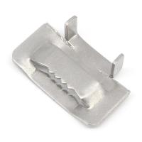 China Silver 201 304 Stainless Steel Strap Buckle With High Tensile Strength for sale