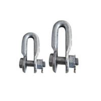 China Costomized Size U Type Shackle Hot Dip Galvanized Silver For Overhead Line Hardware for sale