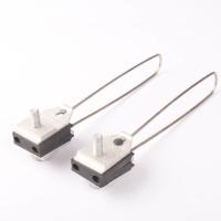 China Aluminum Alloy ADSS Anchor Clamp Self Adjusting For 4 Cores Overhead Aerial Cable for sale