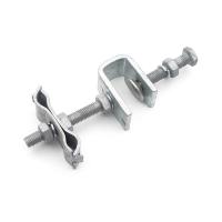 China Galvanized Steel Down Lead Clamp Metal ADSS For Pole And Tower for sale