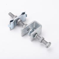 China Galvanized Steel Down Lead Clamp Metal ADSS For Pole And Tower for sale