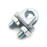 China Stainless Steel Wire Cable Clamp Wire Rope Clips Anti Corrosion for sale
