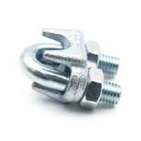 China Stainless Steel Wire Cable Clamp Wire Rope Clips Anti Corrosion for sale