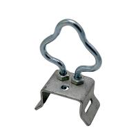 China Fiber Optic FTTH ADSS Anchor Clamp Customized Color Stainless Steel for sale