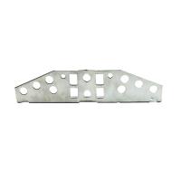 China Hot Galvanized Steel Cross Arm Bracket Multiple Drop Wire Sliver For FTTH Pole for sale