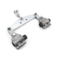 China Long Span Steel ADSS Anchor Clamp with 100m Span Length for Double Suspension for sale