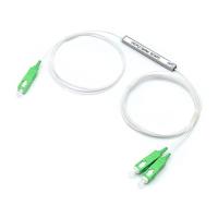 China 1X2 1X4 1X8 1X16 1X32 Mini Type PLC Splitter with SC UPC SC APC Connector for Fiber Optic Sensors for sale