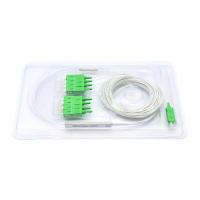 China 1X8 1X16 1X32 1x64 PLC Optical Splitter Without SC APC Connector for sale