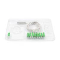 China FTTH FTTX SC LC FC ST Fiber Optic PLC Splitter for Telecommunication Network for sale