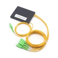 China Customized Fiber Optic Plc Splitter 1*4 1*8 1*16 1*32 1*64 PVC for sale