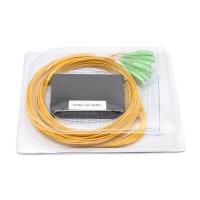 China Box Type Fiber Optic PLC Splitter 1.5 Meter With SC APC Connector for sale