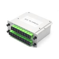 China 1*2 2*2 1*4 2*4 Fiber Optic Plc Splitter With PVC LSZH Jacket for sale