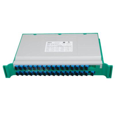 China Tray Type 1×N 2×N 1x32 Optical Splitter SM Customized With SC FC Connector for sale