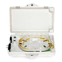 China PC ABS Case Optical Distribution Box 2 Cores In FTTX Network for sale