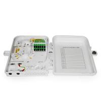 China 12F FTTH Fiber Optic Distribution Box For Indoor Outdoor Wall Mount for sale