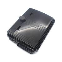 China 16 Fibers Outdoor Fiber Optic Distribution Box Balck Water-proof for sale
