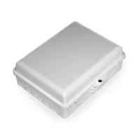 China White Fiber Optic Distribution Box 24 SC Adapters Indoor For Wall Mount for sale
