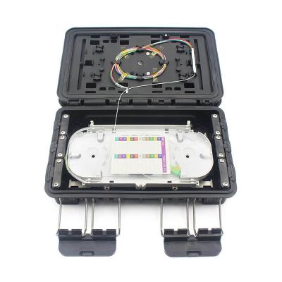 China 16 Cores Polypropylene Fiber Optical Terminal Box With Black Grey White UV Resistance for sale
