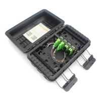 China 16 Cores Polypropylene Fiber Optical Terminal Box With Black Grey White UV Resistance for sale