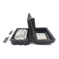 China 16 Cores Polypropylene Fiber Optical Terminal Box With Black Grey White UV Resistance for sale